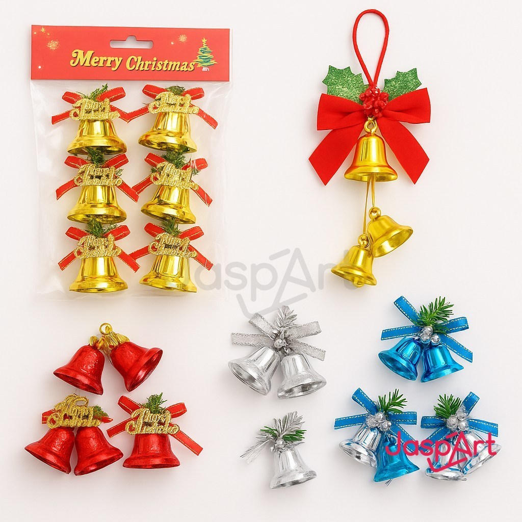 Jual Aksesoris Hiasan Lonceng Natal Christmas Bell Gantungan Pohon ...