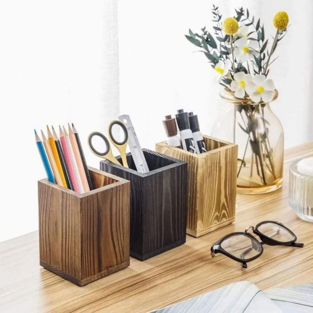 Jual Kotak Pensil Kayu Wooden Pen Box | Shopee Indonesia
