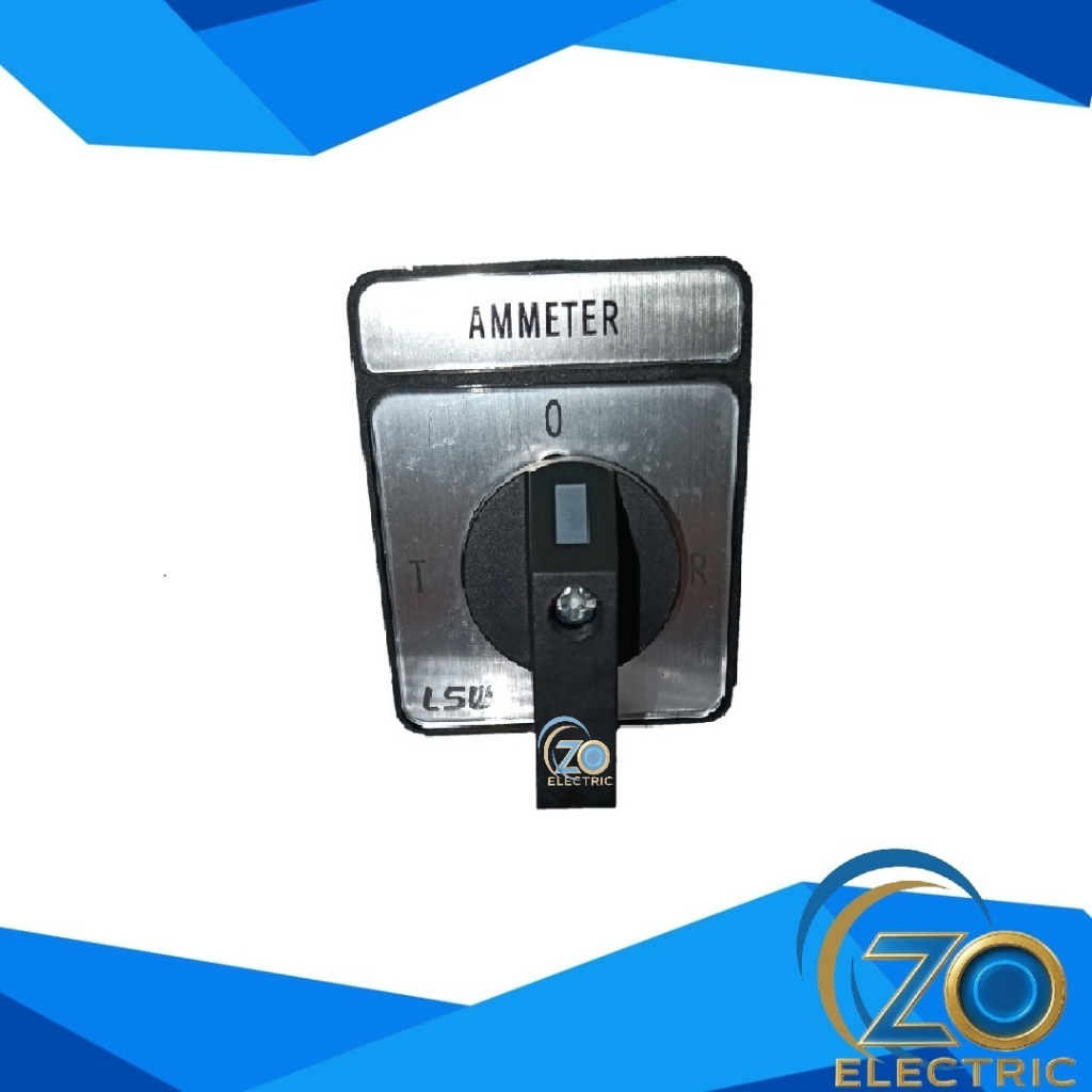 Jual SELECTOR SWITCH AMPERE 3P / SELECTOR AMPERE 0-R-S-T / SELECTOR ...