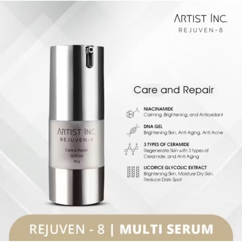 Jual ARTIST INC. Rejuven 8 Care & Repair Serum 20 gr | Shopee Indonesia