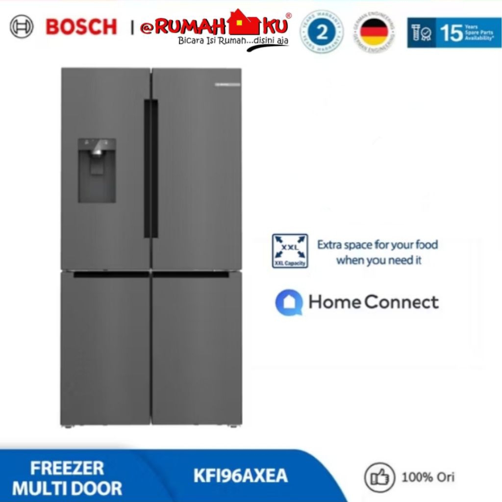 Jual Bosch KFI96AXEA Serie 6 574L Ice Maker French Multidoor Bottom ...