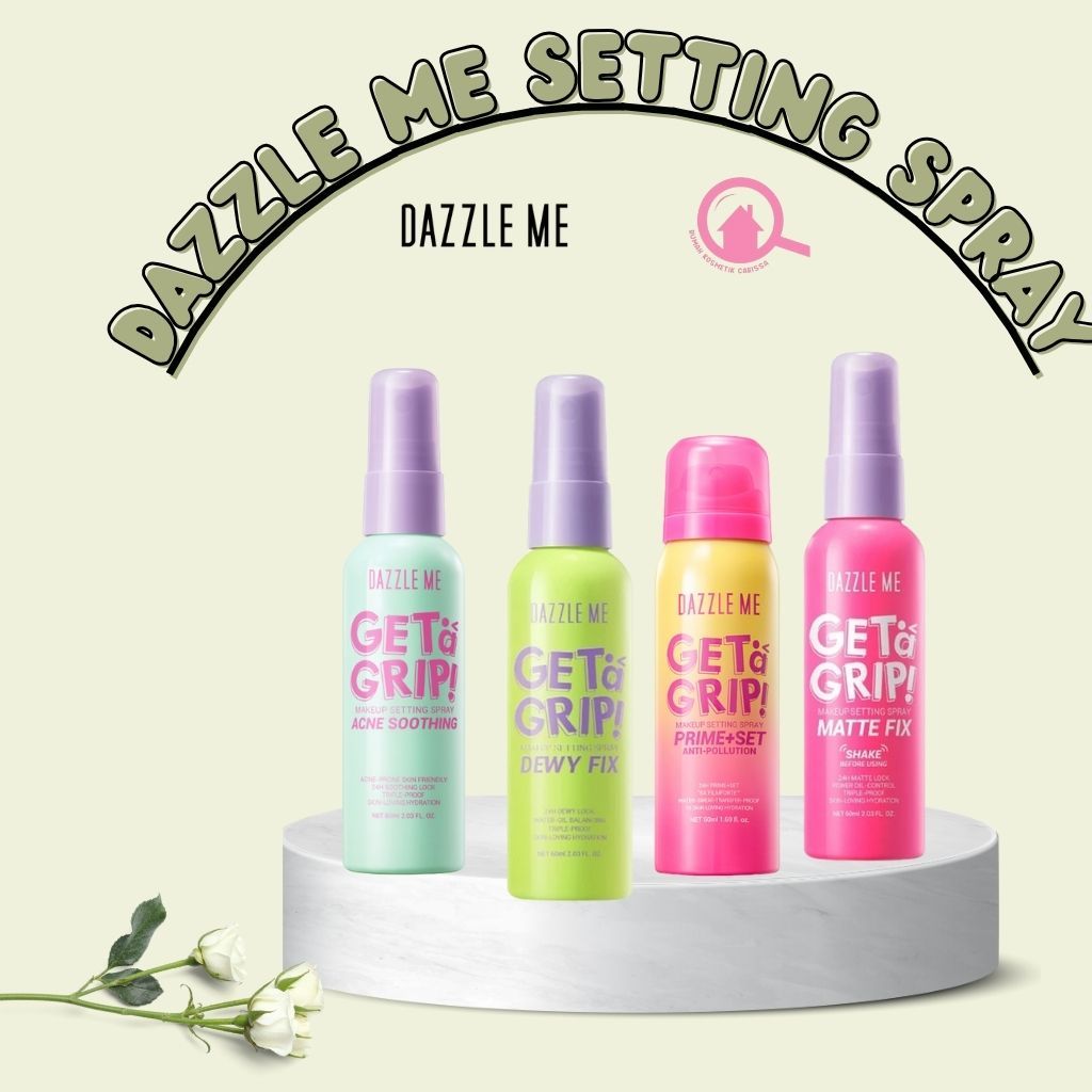 Jual Dazzle me Setting Spray series/dazzle me make up setting spray ...