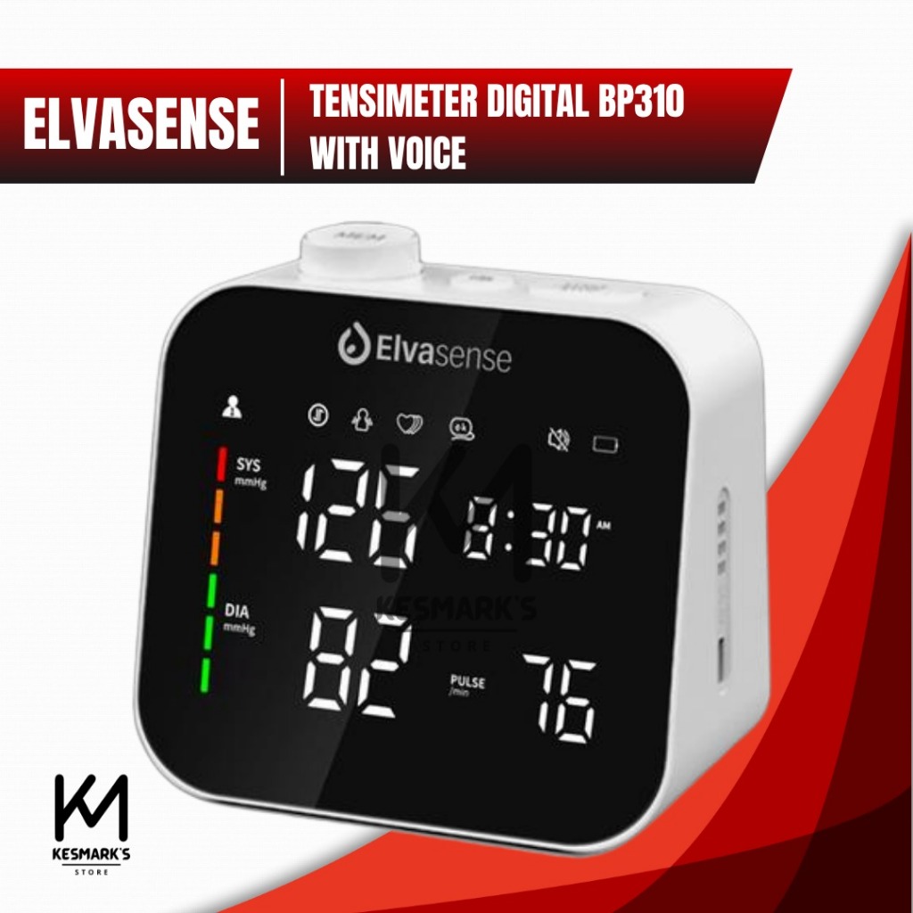 Jual Tensimeter Digital Elvasense Type BP310 Elvasense BP310 Blood ...