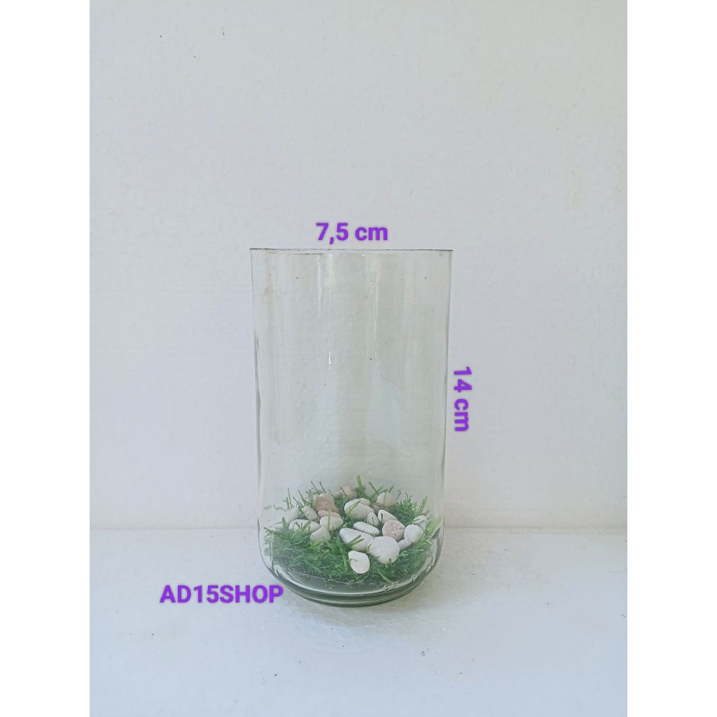 Jual soliter bulat soliter botol 7,5x14 soliter cupang bulat aquarium ...