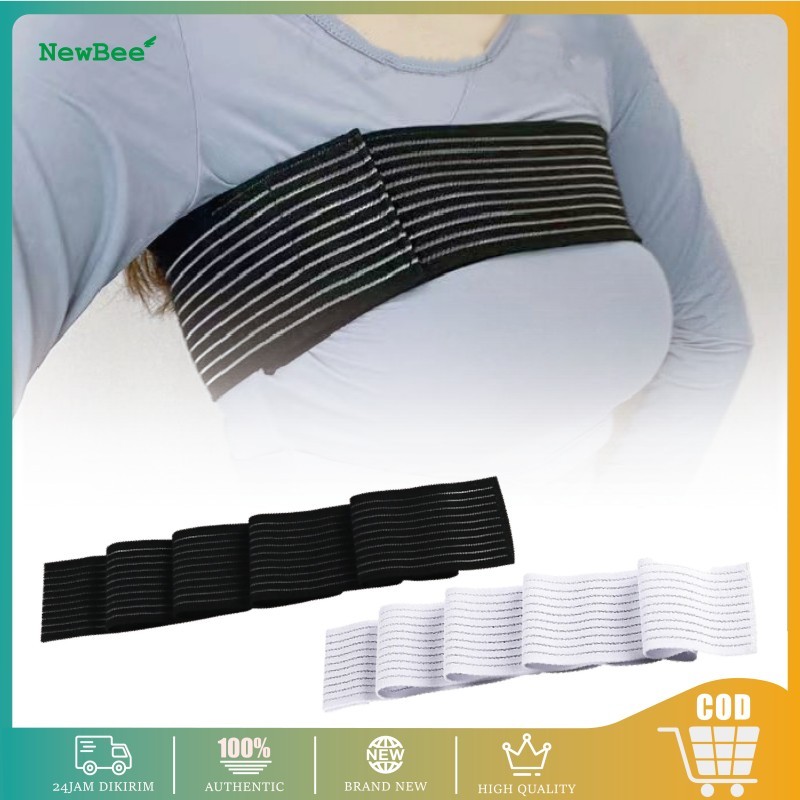 Jual Breast Binder Support Dada Elastis Tinggi Perban Kompresi Olahraga ...