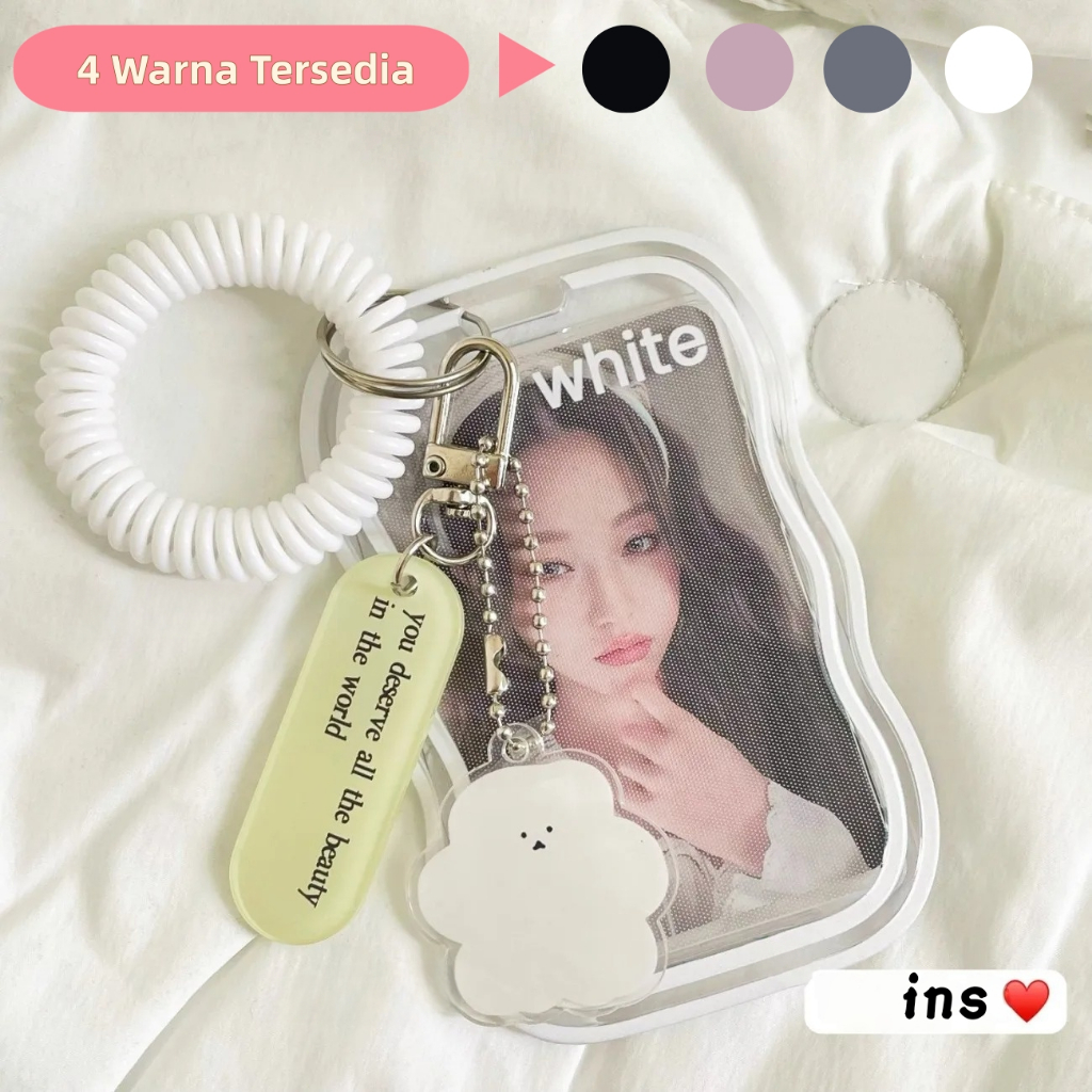 Jual Plastik Id Card Holder Transparan Frame Id Card Clear Tempat Kartu ...