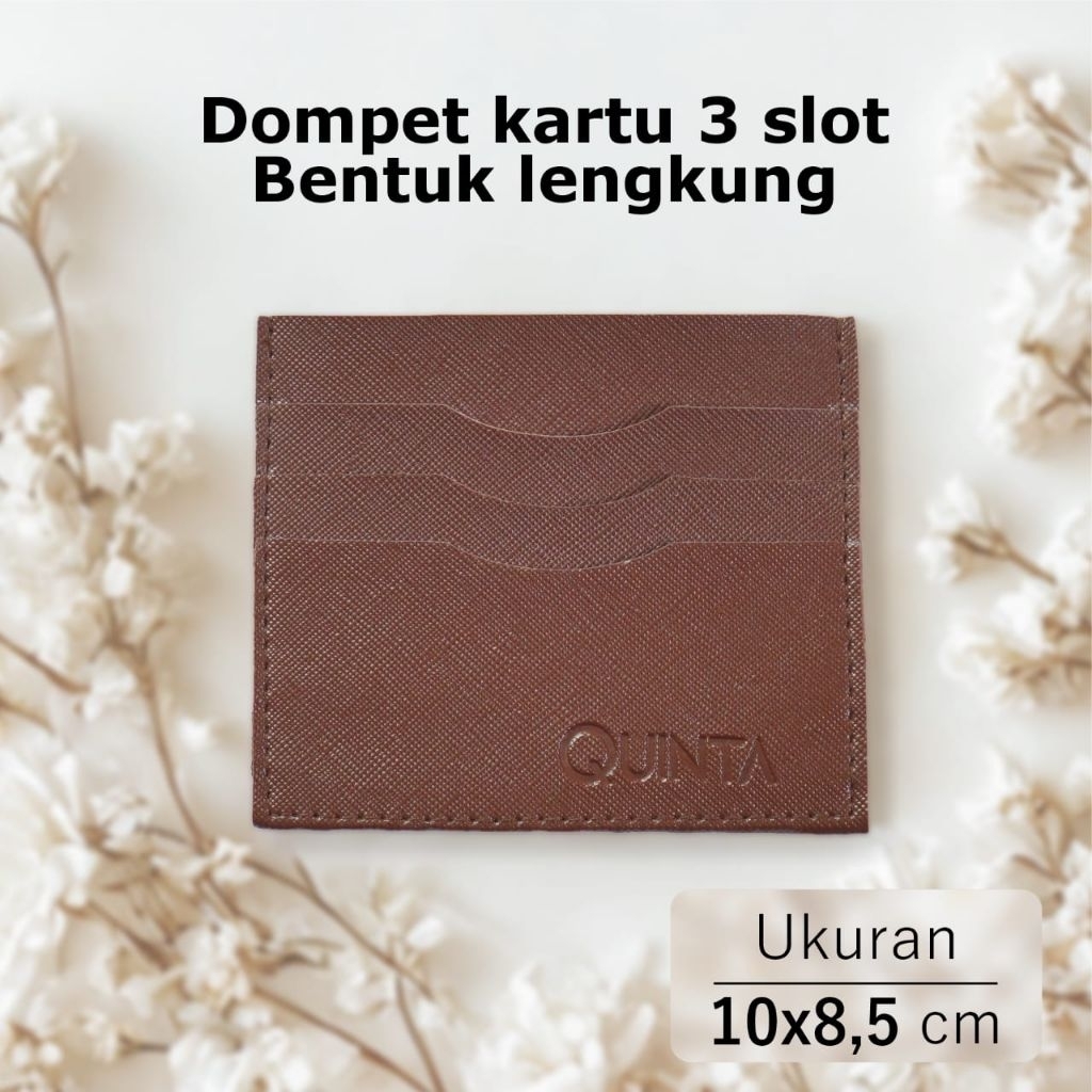 Jual Dompet Kartu Lengkung| Ukuran 10x8,5cm | Shopee Indonesia