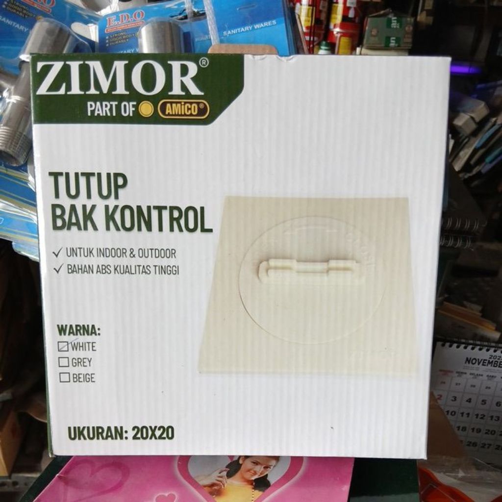 Jual Tutup Bak Kontrol Zimor (part of Amico) ukuran 20x20 | Shopee ...