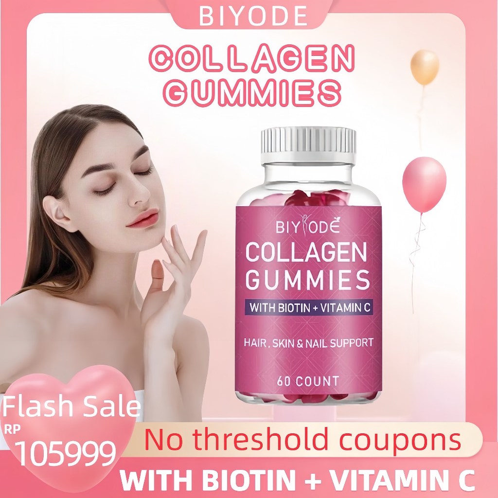 Jual BIYODE Glutathione Collagen/Collagen Gummy/Collagen Pemutih Badan ...
