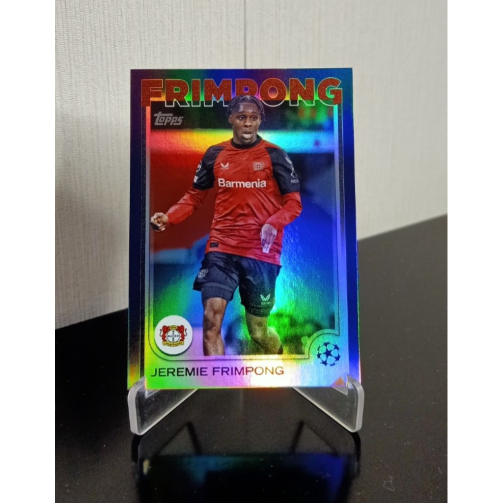 Jual Jeremie Frimpong,Limited/275,Topps Soccer Card | Shopee Indonesia