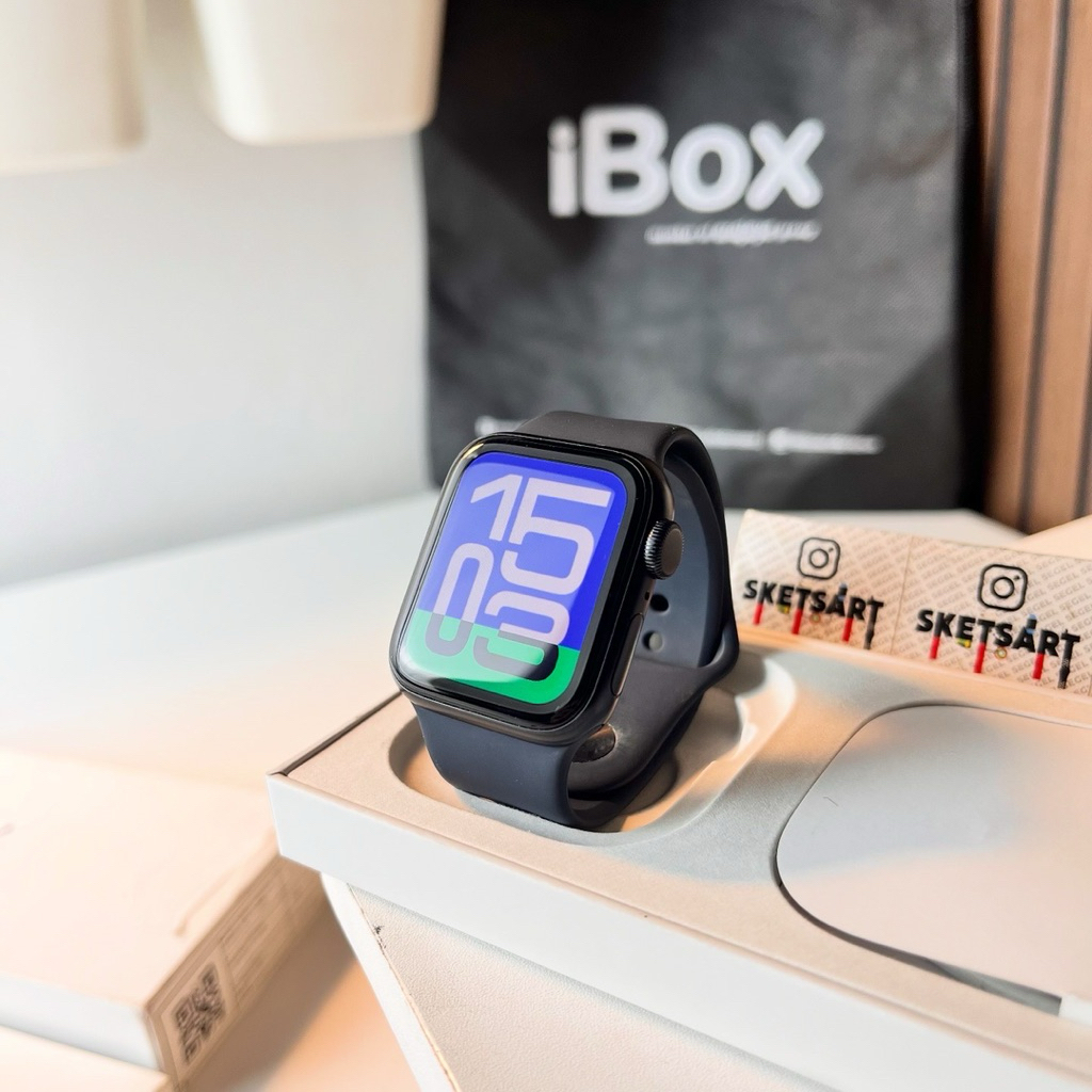 Jual Apple Watch SE Gen 2 40mm Black iBox iwatch Battery Health 100% ...