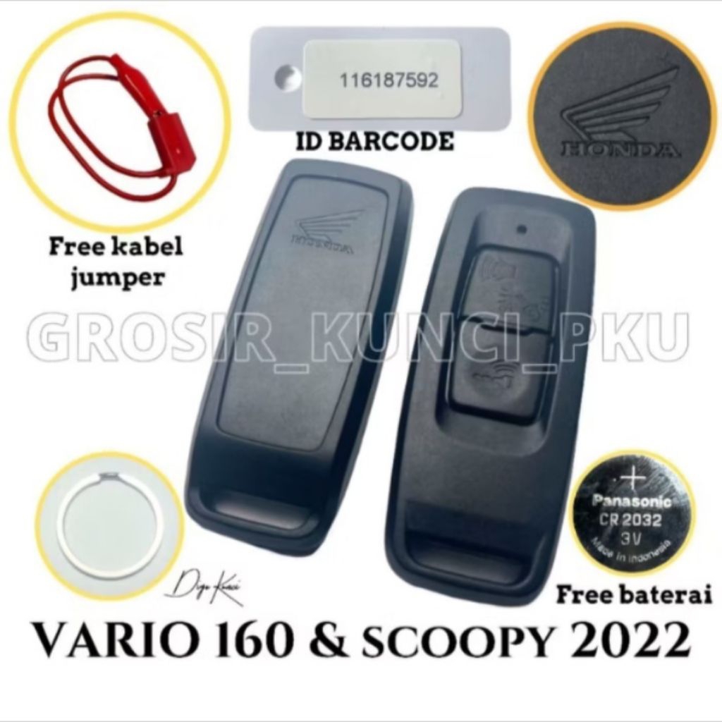 Jual Remot keyless vario 160 & scoopy 2022 (K2C) | Shopee Indonesia