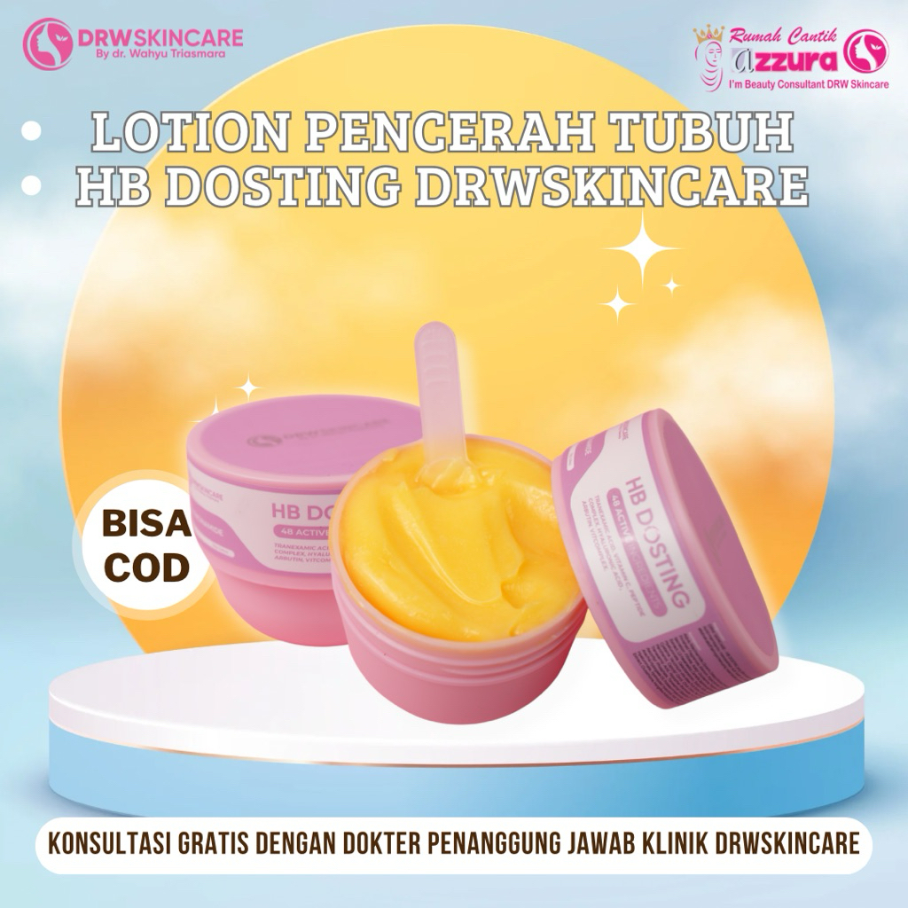 Jual Drw Skincare Handbody Malam HB Dosting handbody whitening75 gr ...