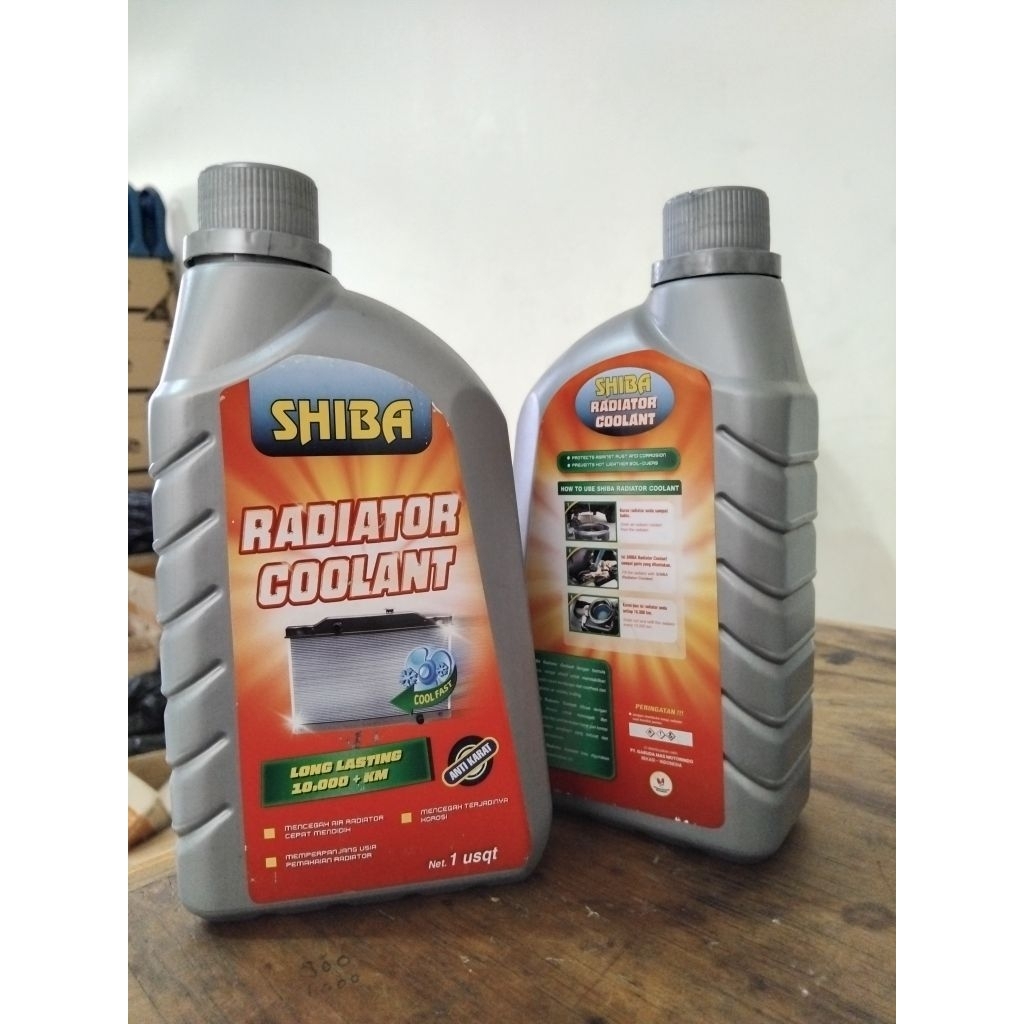 Jual oli Radiator Motor dan mobil coolant shiba/Radiator 1000ml ...