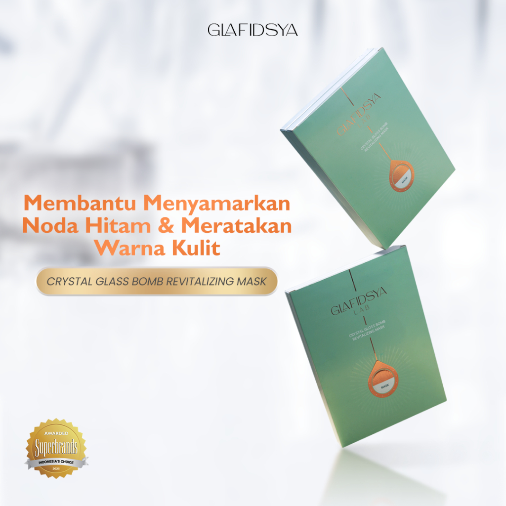 Jual GLAB - Crystal Glass Bomb Revitalizing Mask | Shopee Indonesia