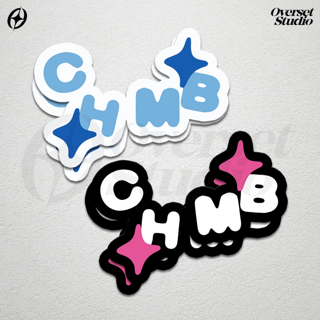 Jual (GRATIS ONGKIR & COD) Stiker Sticker CHMB / Sticker Logo CHMB ...