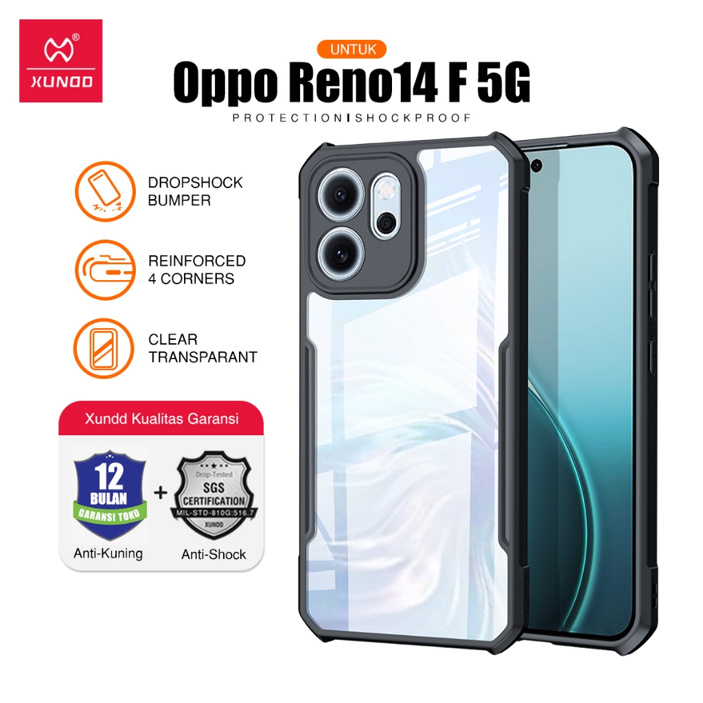 Jual XUNDD Case Untuk Oppo Reno 14F 5G / Reno 14 F 6.57 inch Case ...