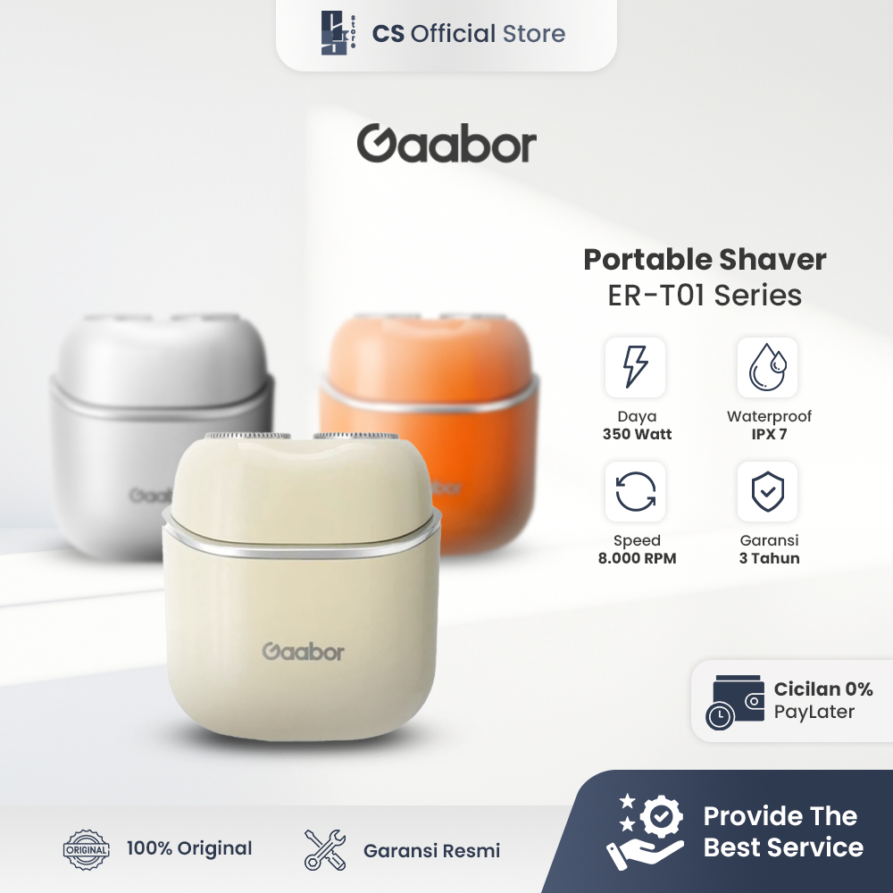 Jual GAABOR Alat Cukur Jenggot Kumis Portable Mini Shaver IPX7 ...