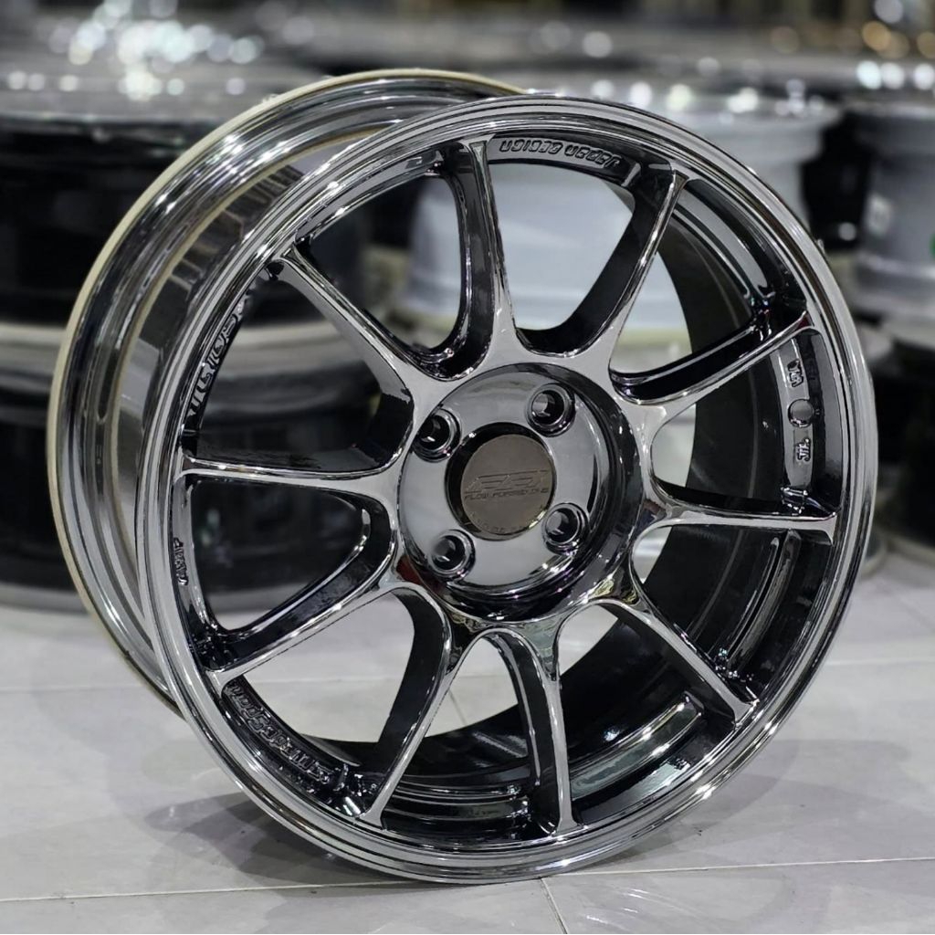 Jual velg mobil TC105X FLOW FORMING R16 PCD 4X100 LEBAR 7 ET 40 velg ...