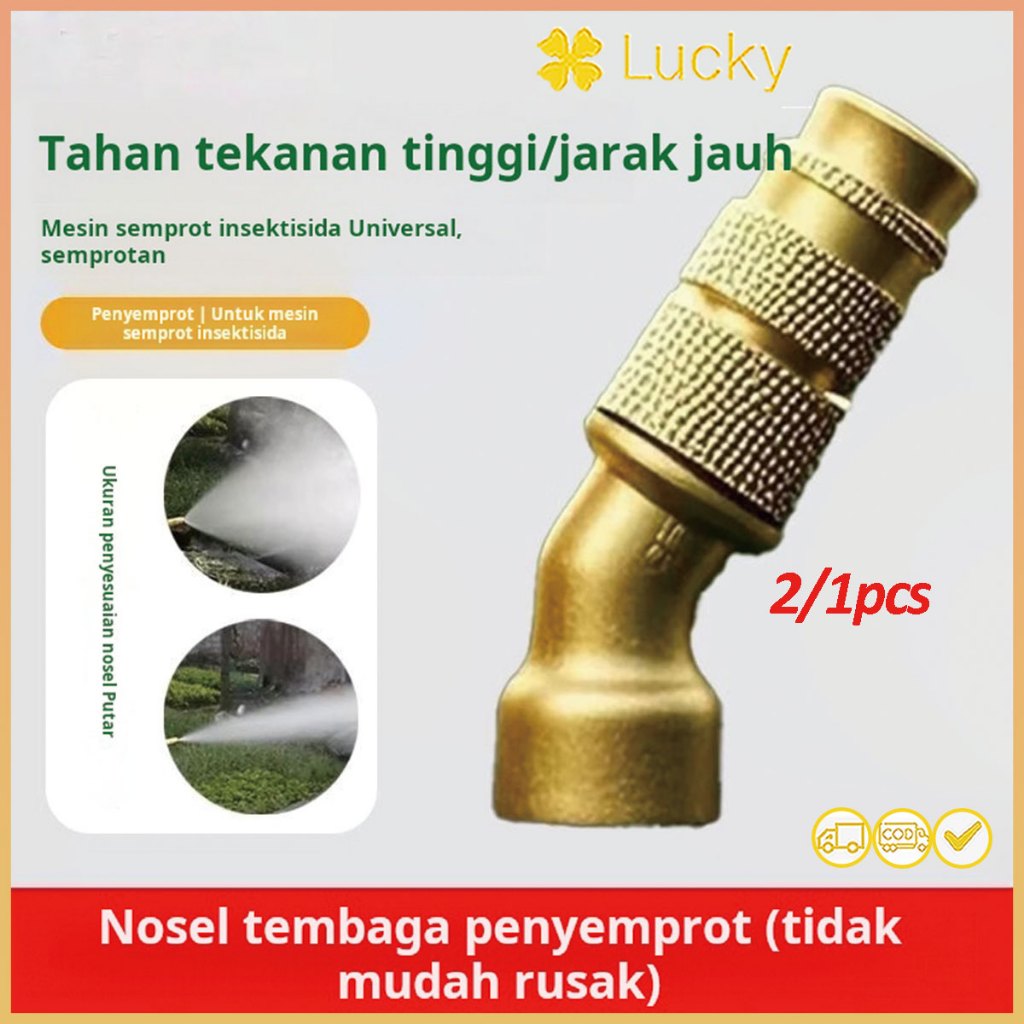 Jual 2/1PCS Alat penyemprot listrik dengan nosel tembaga universal ...
