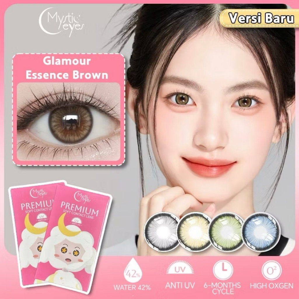 Jual MYSTICEYES PREMIUM GLAMOUR ESSENCE SOFTLENS | Shopee Indonesia