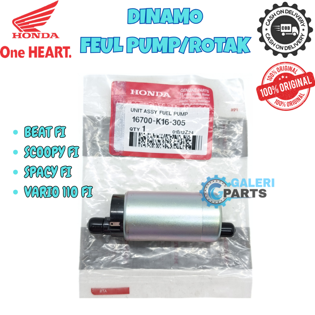 Jual ORIGINAL ROTAK INJEKSI HONDA BEAT FI K16 KUALITAS ORISINIL SCOOPY ...