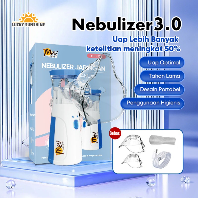 Jual MCI ultrasonic atomizer dekode alveolar Nebulizer Portable Mesh ...