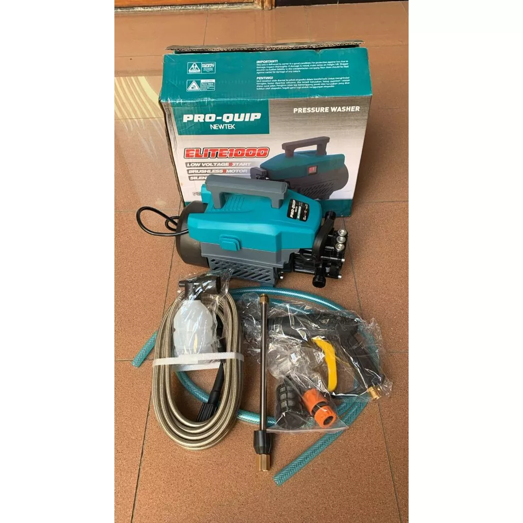 Jual PROQUIP ELITE 1000 700W High Pressure Washer Alat Steam Cuci Motor ...