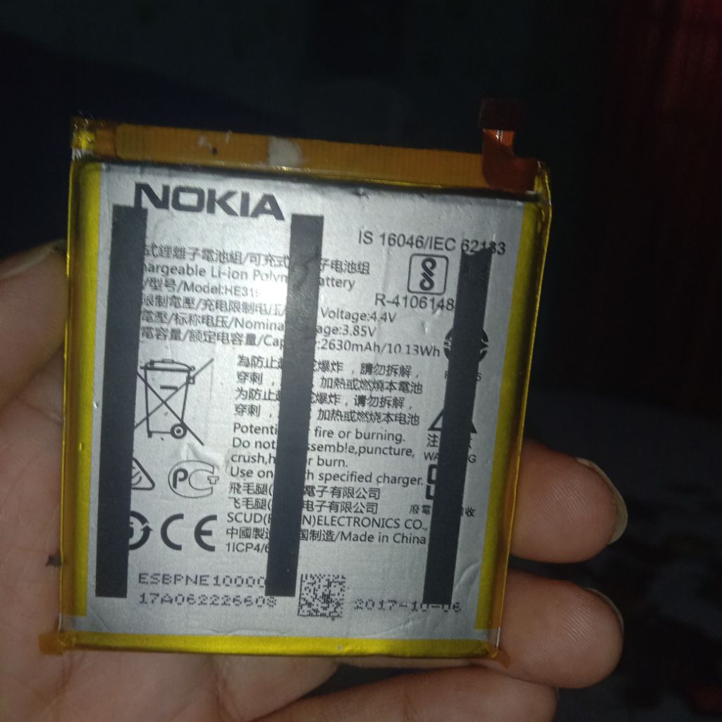 Jual baterai nokia 3 he319 | Shopee Indonesia
