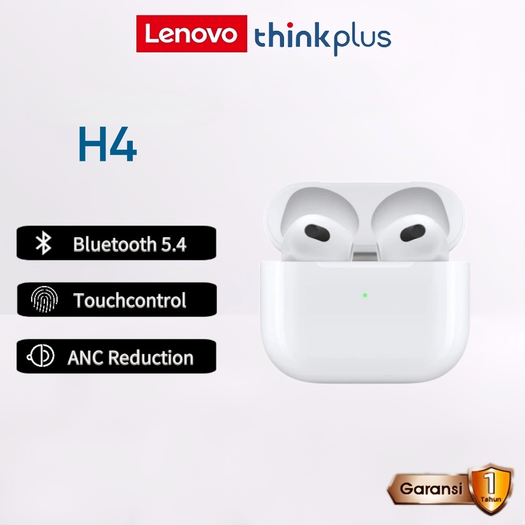 Jual Lenovo x Bridio H4 ANC TWS Earphones 30H Playtime Wireless ...