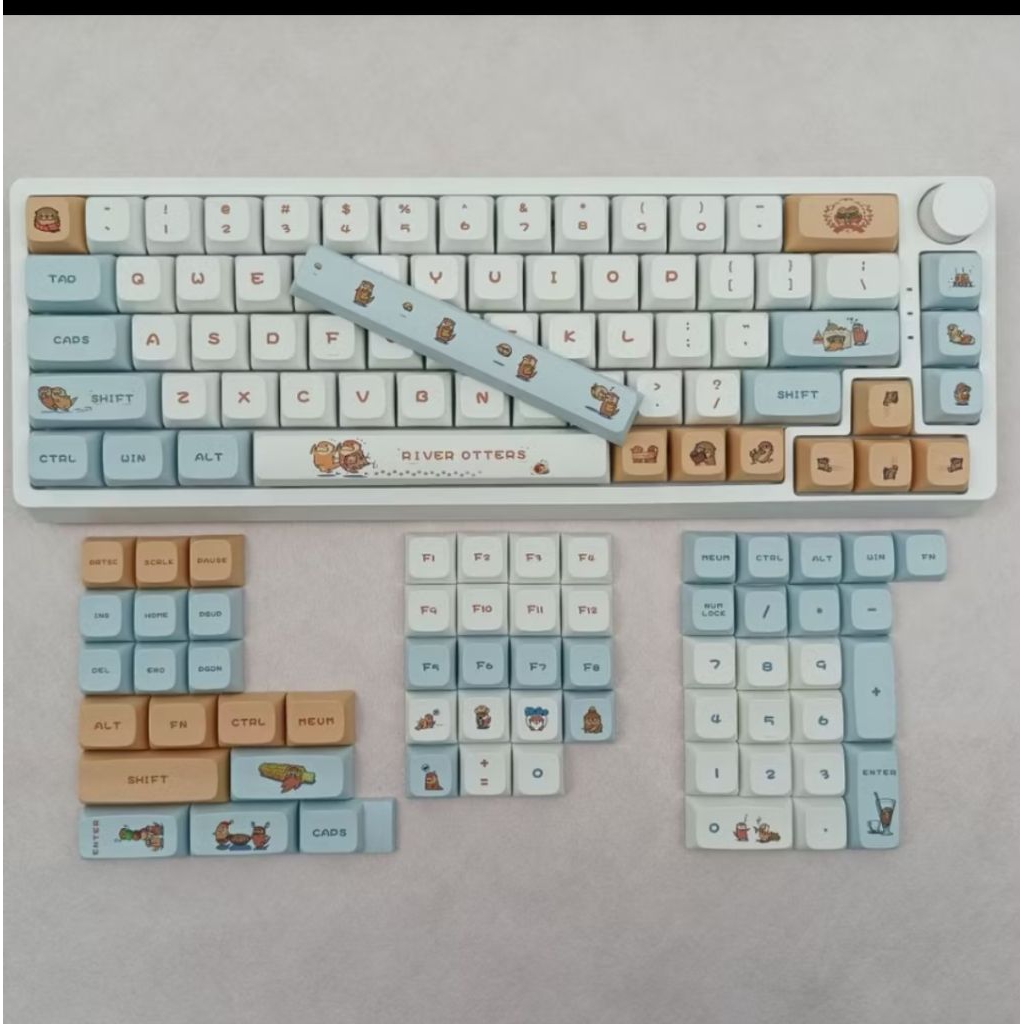 Jual River Otter Keycaps (2nd) | Shopee Indonesia