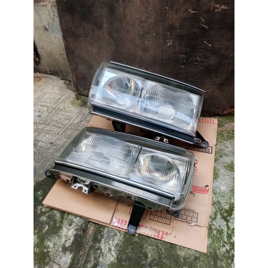 Jual Headlamp LandCruiser VX80 original koito japan | Shopee Indonesia