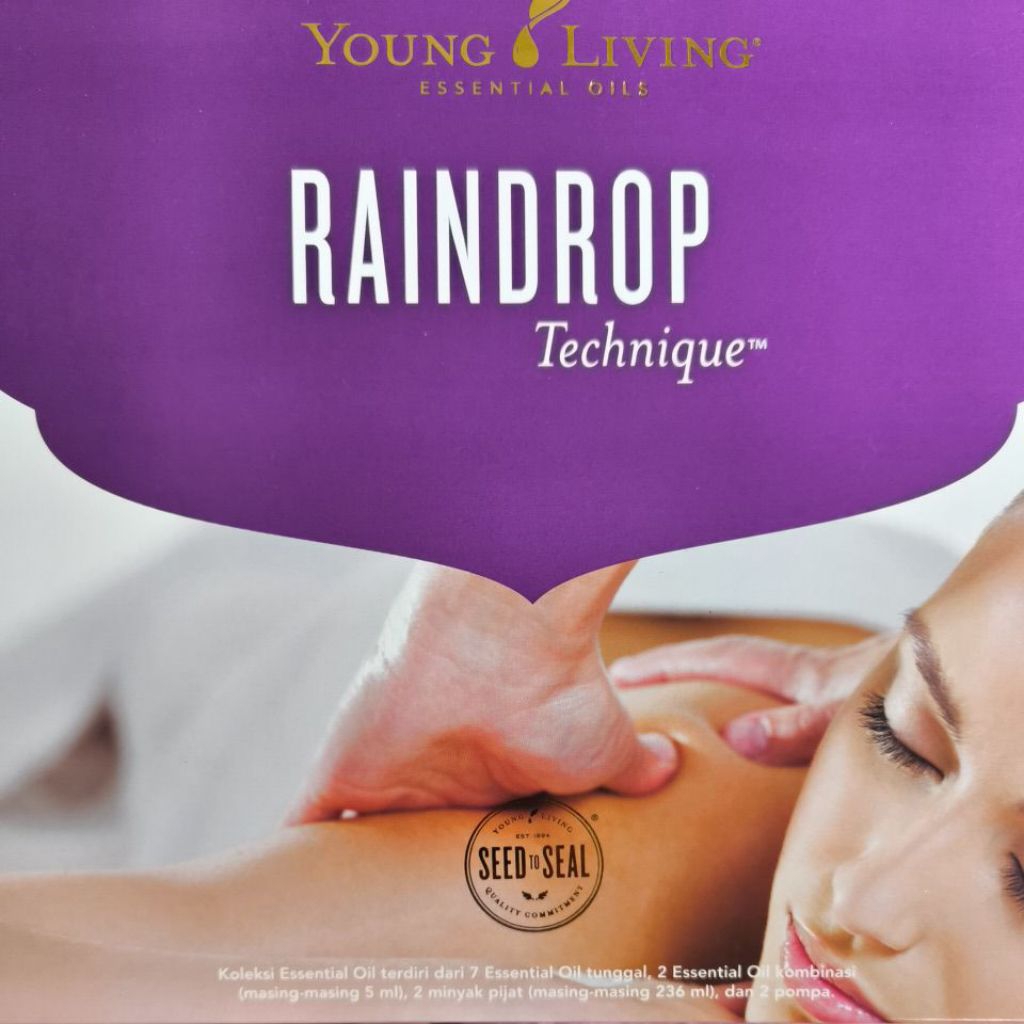 Jual YL raindrop technique set young living,rdt oil young living,v6 ...