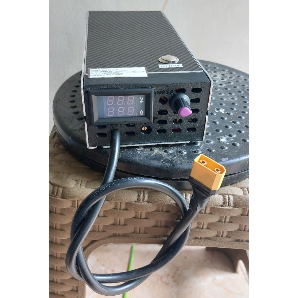 Jual CHARGER MOTOR LISTRIK ADJUSTABLE VOLT & AMPER 36v/48v/60v/72v ...