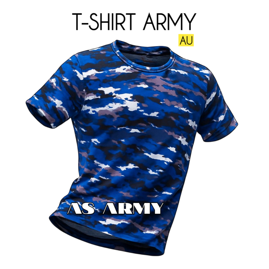 Jual Baju Tentara Kaos Loreng Army Kaos Loreng Dryfit TNI AU Lengan ...