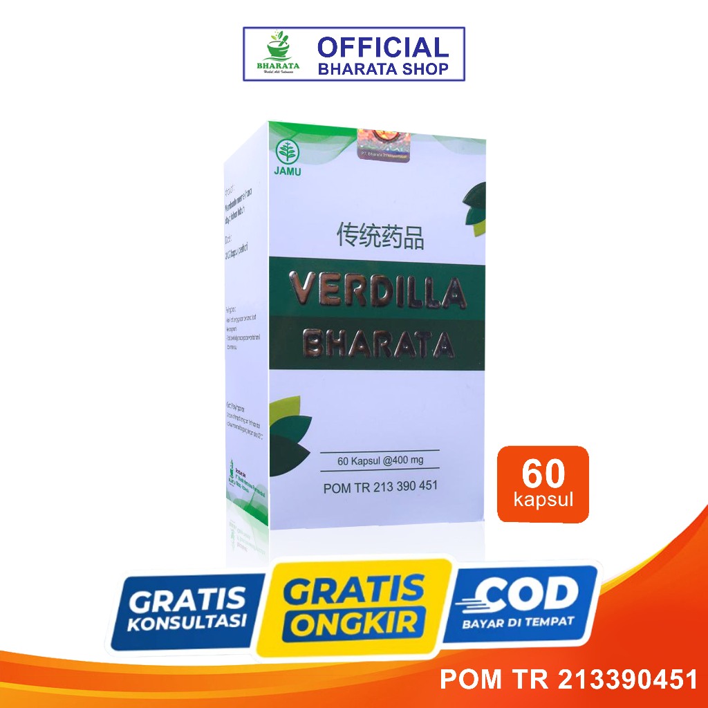 Jual Obat Radang Paru TBC Sesak Nafas Flek Paru Verdilla Bharata ...