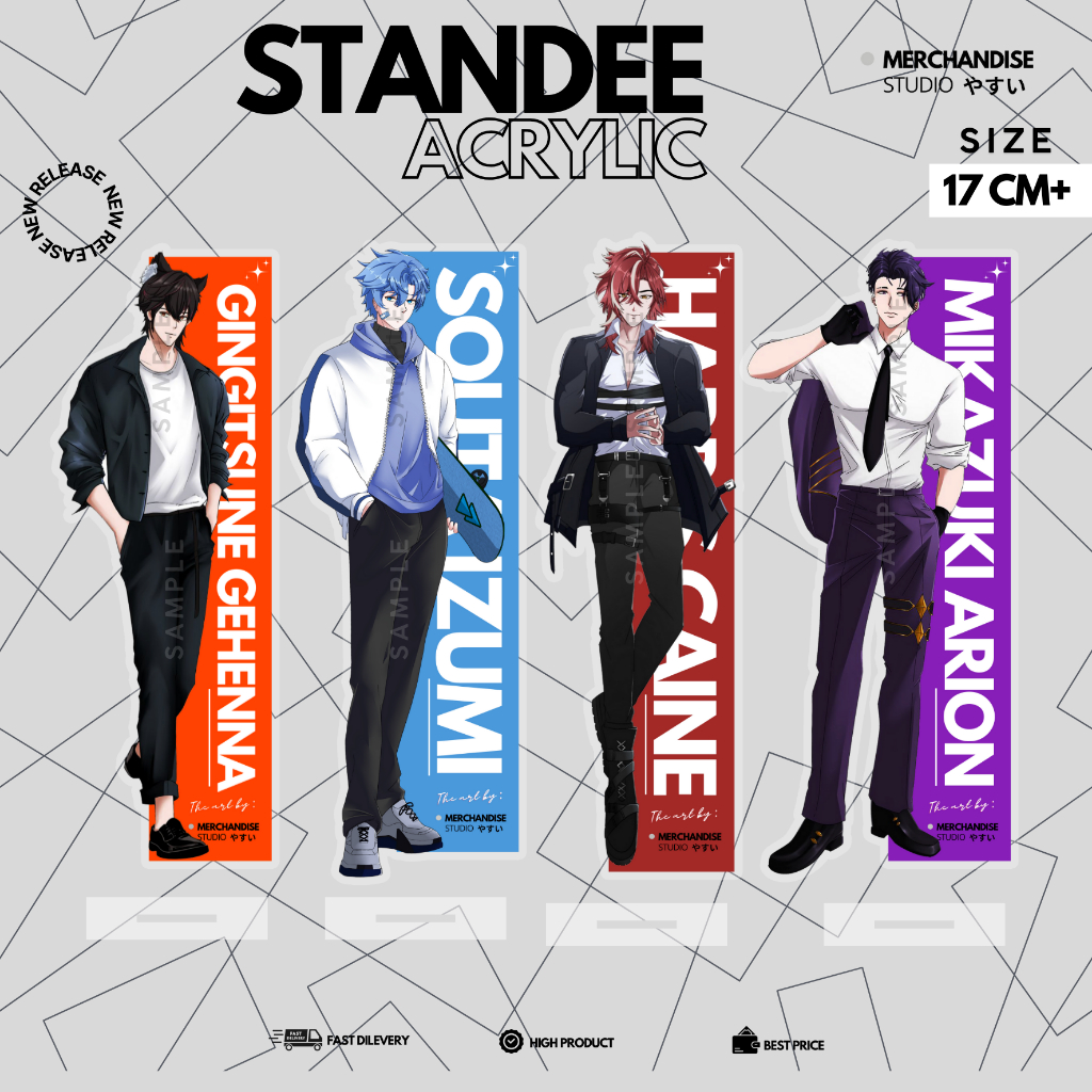 Jual RP5 - STANDING VTUBER SOLACE Akrilik Stand Besar 17CM Acrylic ...