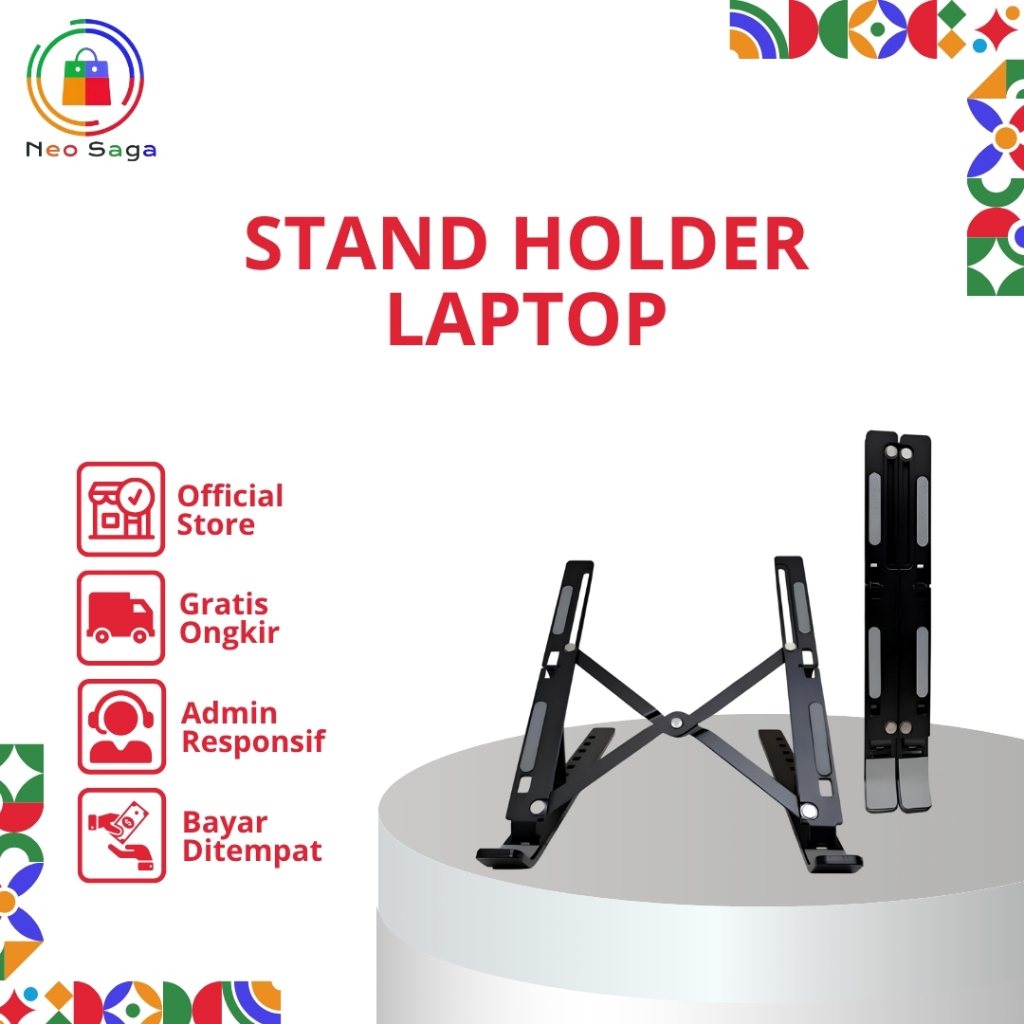 Jual Standing Laptop Universal Stand Holder Laptop Bracket Stand FSB1 ...
