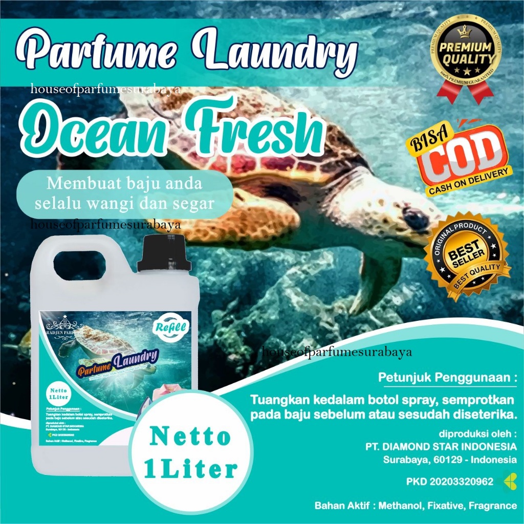 Jual Pewangi Laundry Aroma Ocean Fresh - Pewangi laundry Fresh Ocean ...