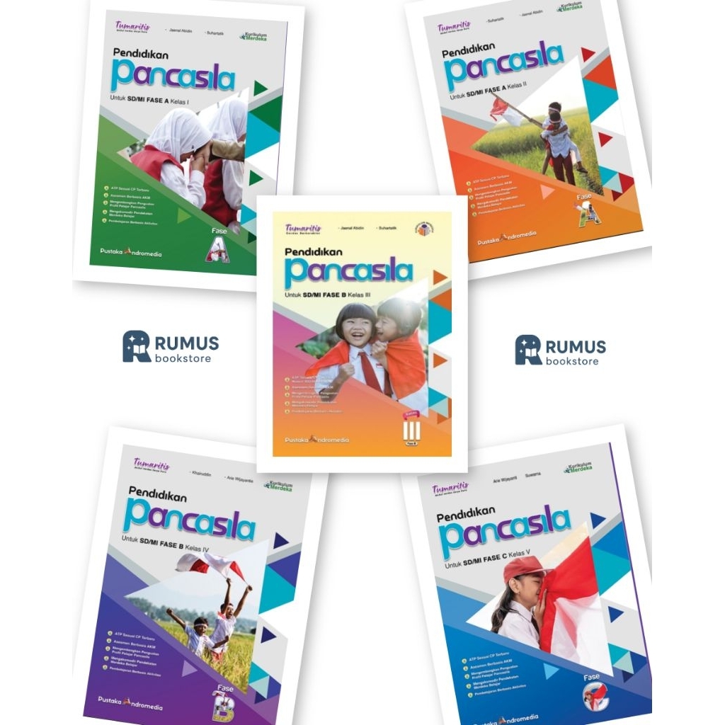 Jual Buku TUMARITIS Pendidikan Pancasila SD Kelas 1 2 3 4 5 Kurikulum ...