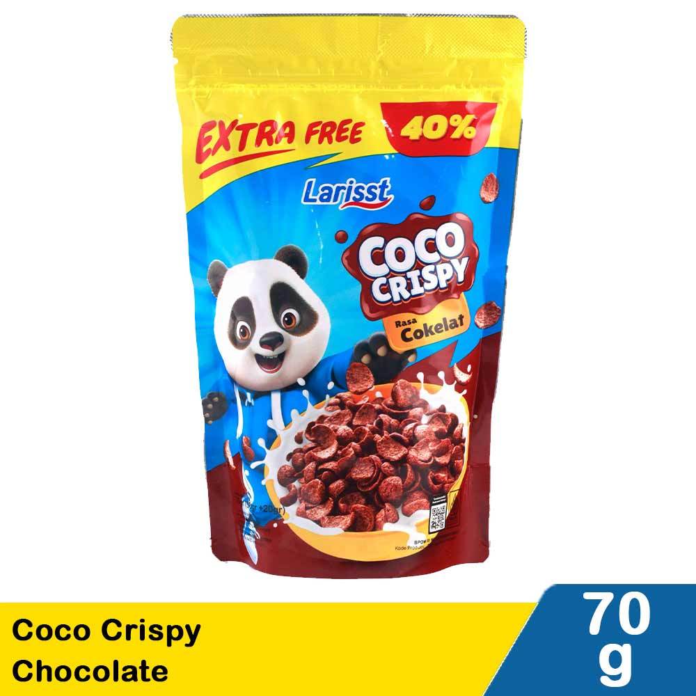 Jual Larisst coco crispy chocolate 50+20g | Shopee Indonesia