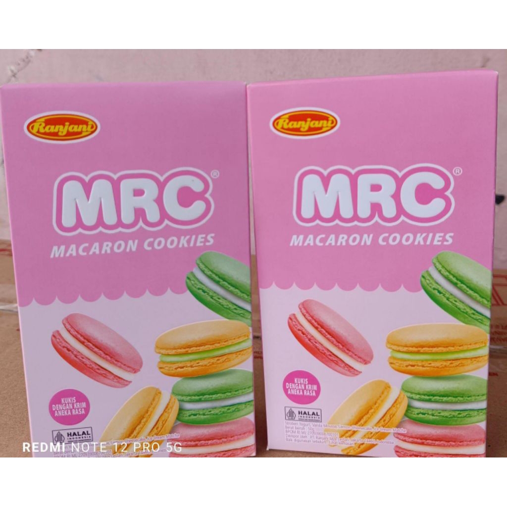 Jual mrc macarons cookies box 50 gr | Shopee Indonesia
