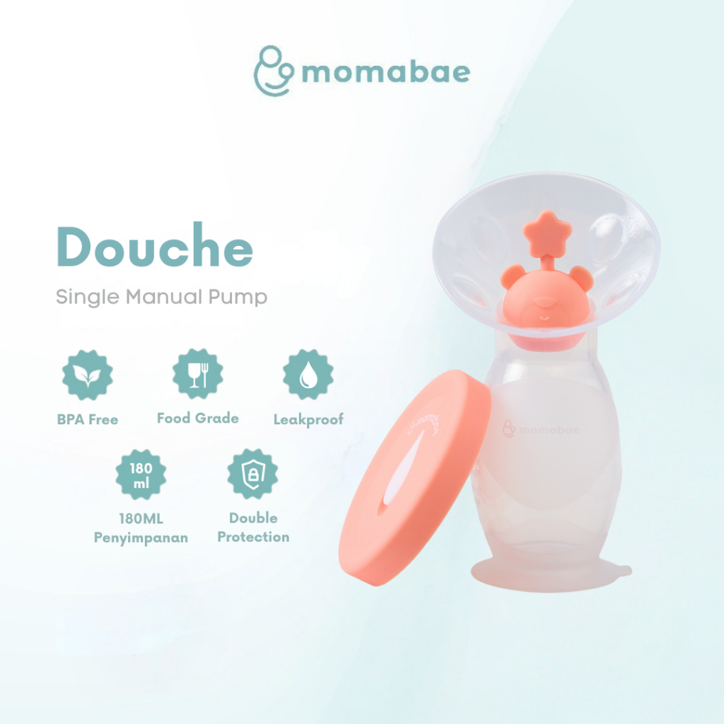 Jual MOMABAE - DOUCHE Silicone Breastpump Premium Pack Pompa ASI ...