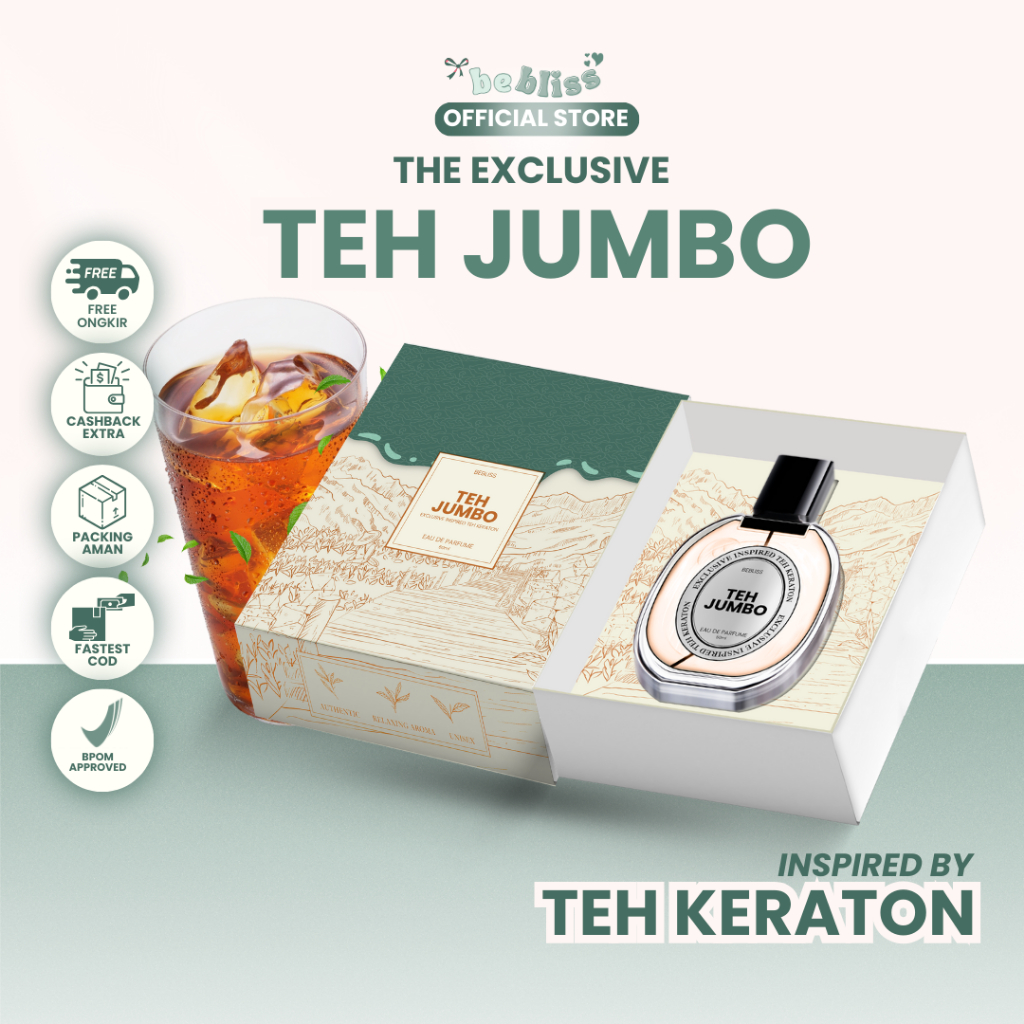 Jual BEBLISS EAU DE PARFUME EXCLUSIVE TEH JUMBO 50 ML WANGI TAHAN LAMA ...