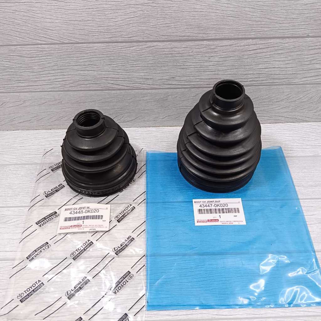 Jual KARET BOOT CV JOINT AS RODA LUAR DALAM SET TOYOTA INNOVA FORTUNER ...