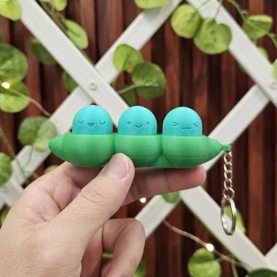 Jual Mainan Keychain Edamame Koleksi Ulang Tahun Gantungan Kunci ...