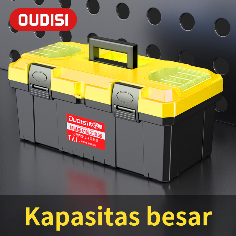 Jual OUDISI Tool Box Besar 14/17/20 Inch Bahan PP Tool box set lengkap ...
