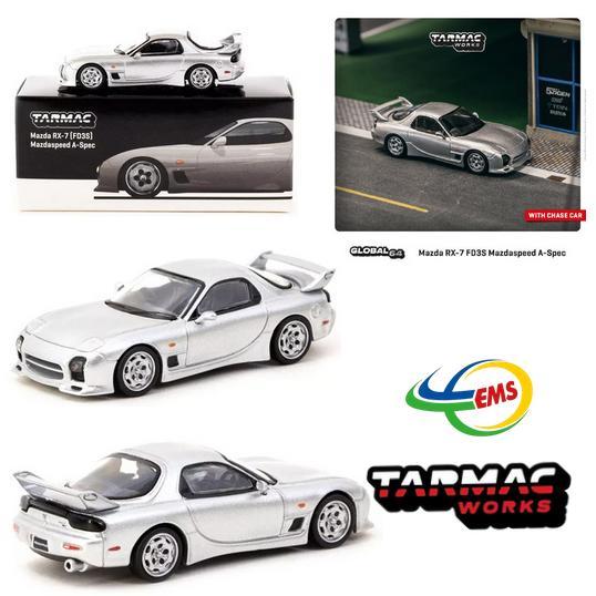 Jual T64G-012-SL - Tarmac Works 1/64 Mazda RX-7 FD3S Mazdaspeed A-Spec Silver Sto | Shopee Indonesia