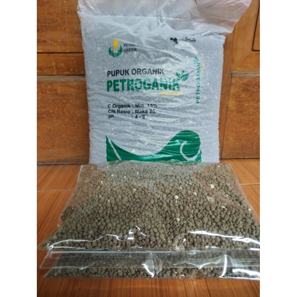 Jual Pupuk Organik Granul Petroganik repack 1kg | Shopee Indonesia
