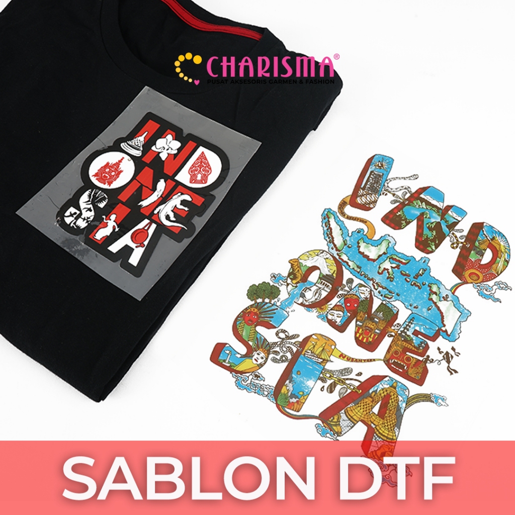 Jual Charisma Aplikasi Sablon DTF Motif Indonesia - Stiker Sablon ...